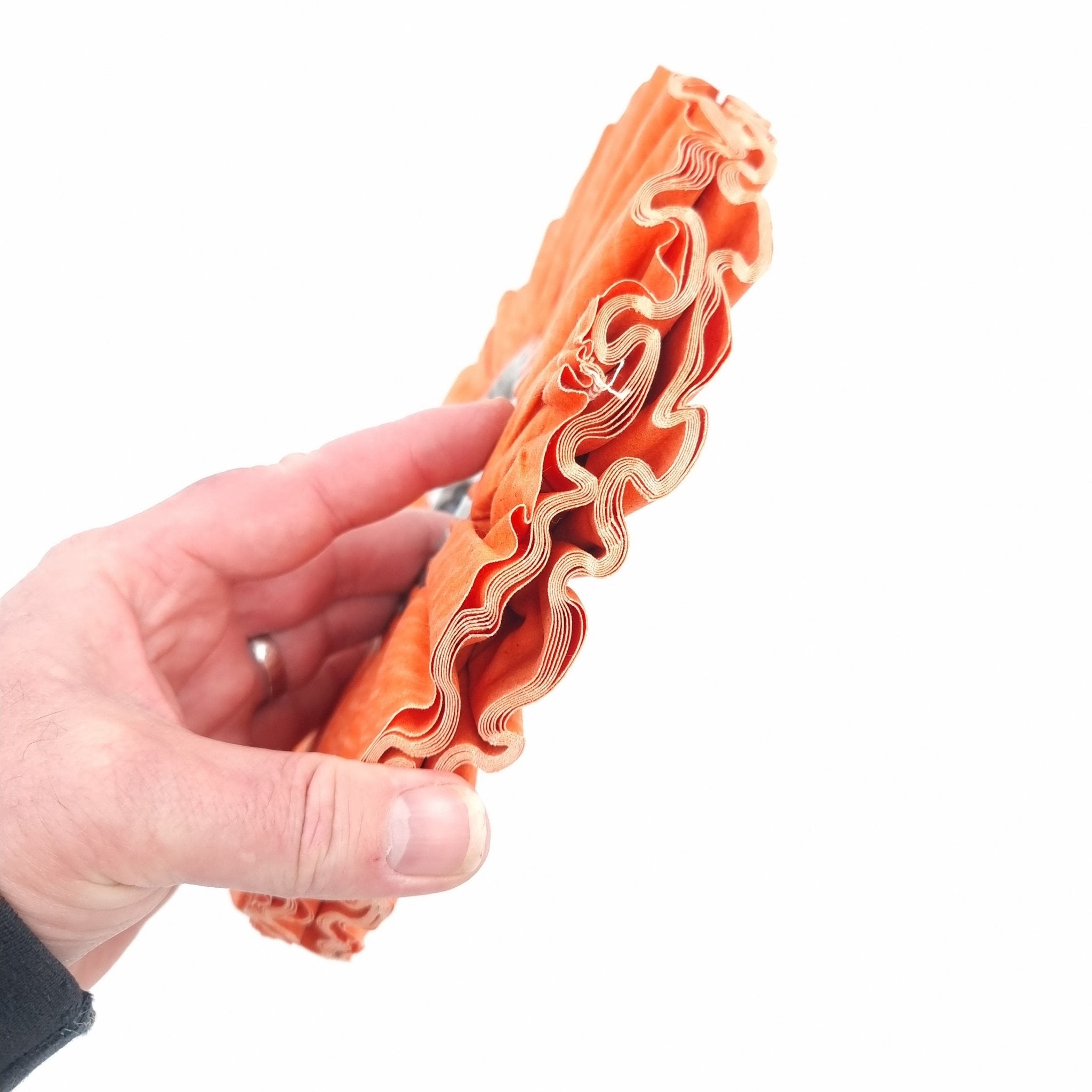 Zephyr Orange Muscle Metal Polish Buffing Wheel 10" 2nd Highest Cut Mu ...